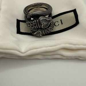 Gucci | Jewelry | New Gucci Garden Snake Ring Sterling Silver | Poshmark